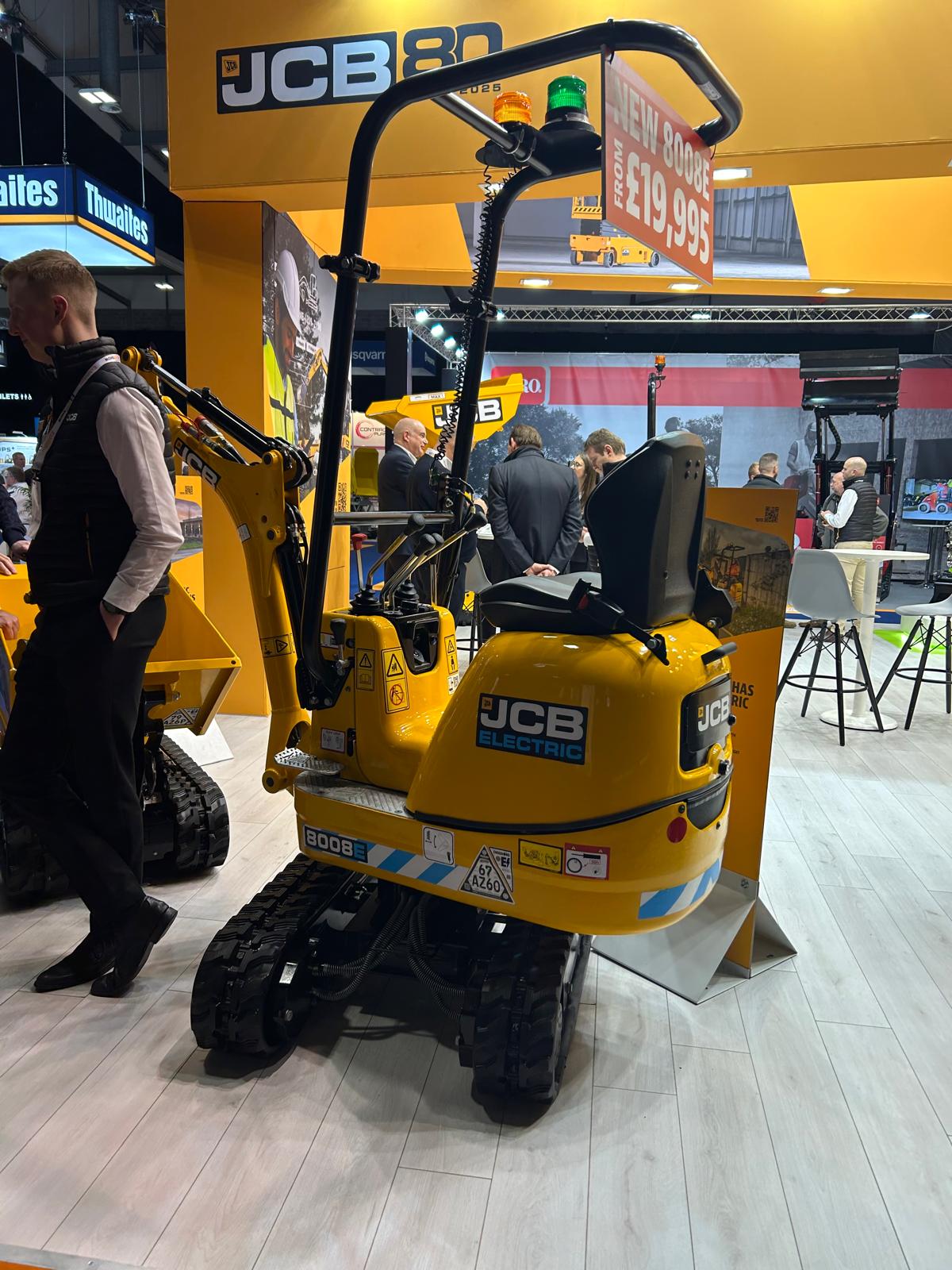 JCB powers up at EHS with more electric muscle February 12, 2025